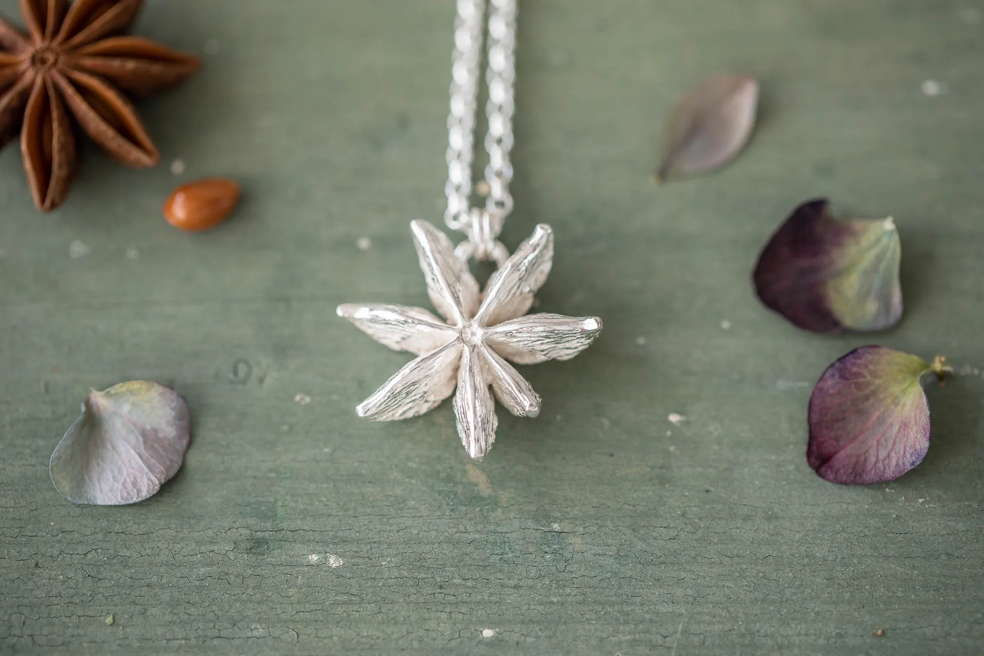 Star Anise Necklace Handmade Jewellery Norfolk